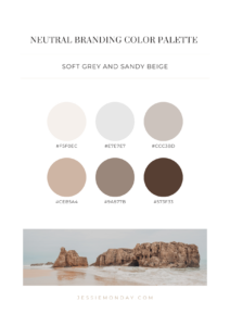 Neutral color palette inspiration - Jessie Monday