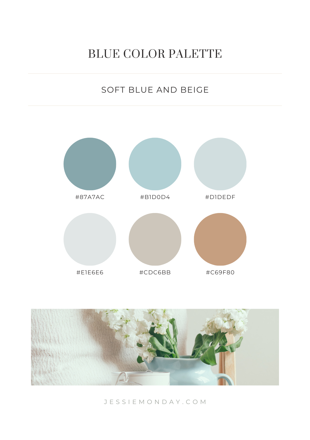 Blue Color Palettes - Jessie Monday