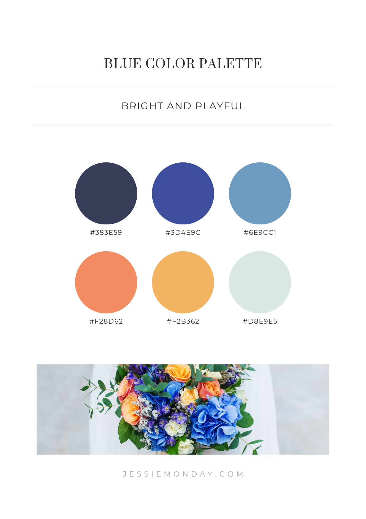 Blue Color Palettes - Jessie Monday