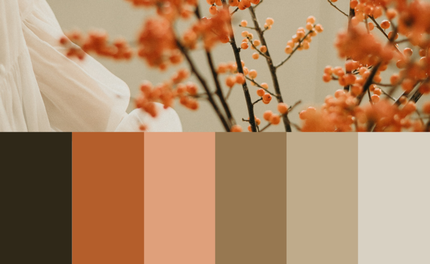 Autumn color palette inspiration (with hex codes) - Jessie Monday