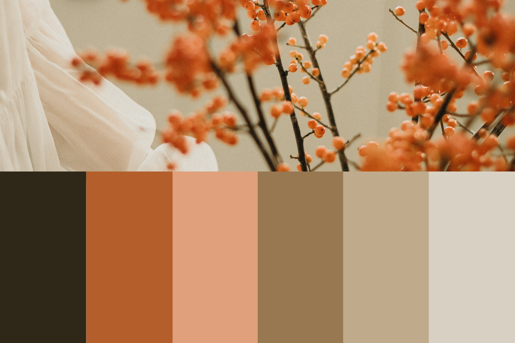 Autumn color palette inspiration (with hex codes) - Jessie Monday